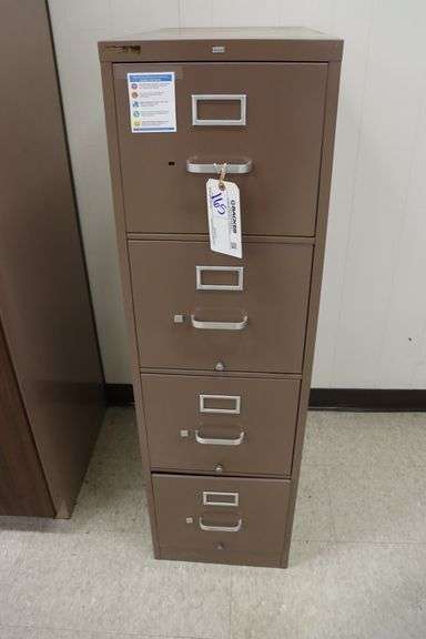 Hon 4 drawer file cabinet - buying with no keys - Backes Commercial ...