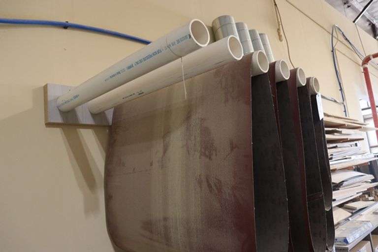 Pair to go - Custom PVC tubing wall mount racks - Backes Commercial ...