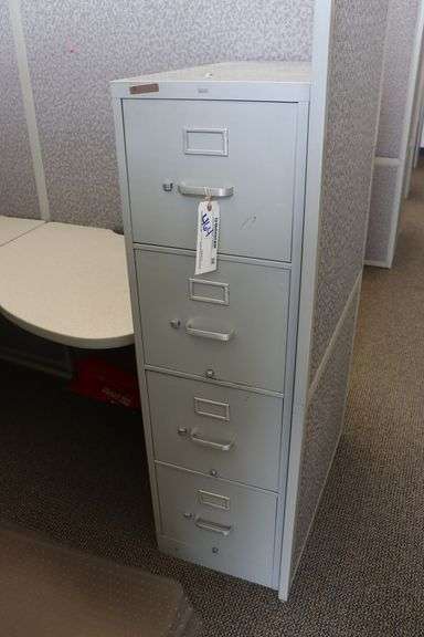 Hon 4 drawer file cabinet - buying with no keys - Backes Commercial ...