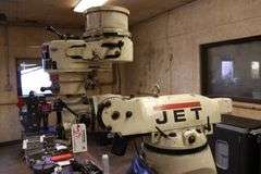2005 Jet JTM-1 Turret Milling Machine - #505447 - 9" x 42" table - 3 ...