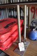 Pair to go - 24" Tall screw jacks - Backes Commercial Auctioneers