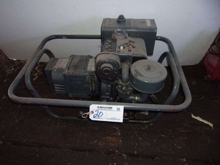 Generator - Backes Commercial Auctioneers