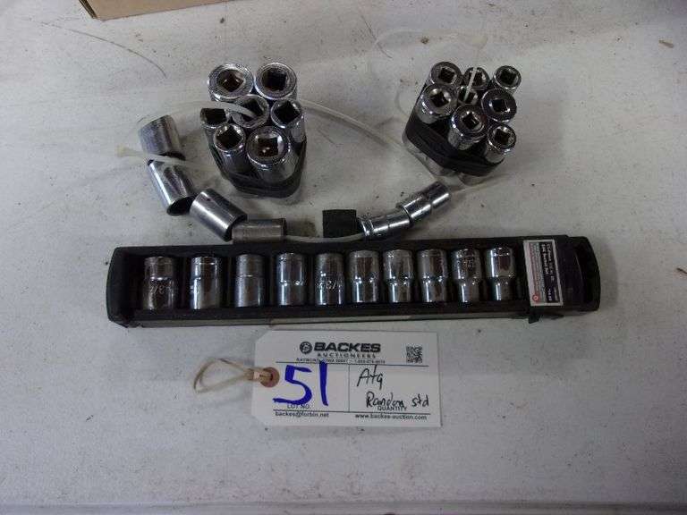 All to go random sockets - Backes Commercial Auctioneers