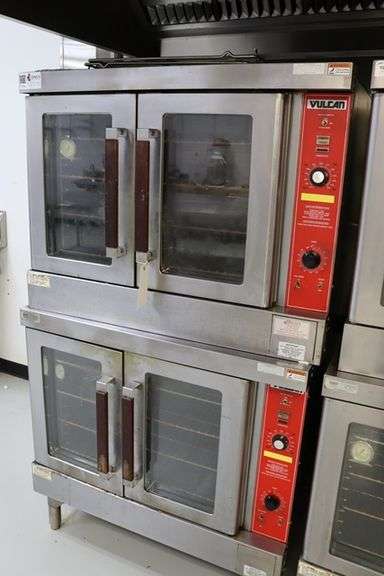 Stack of Vulcan VC4GD-10 gas convection ovens - great units - Backes ...