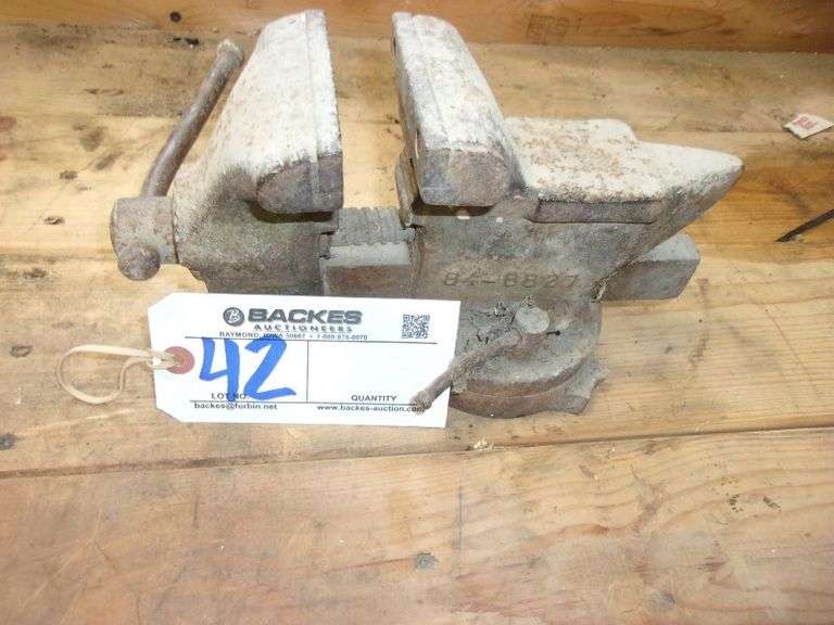 4" Eclipse vise - Backes Commercial Auctioneers