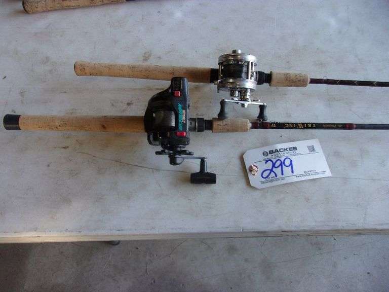 Ambassador and Mitchell open faced reels and rods - Backes Commercial ...