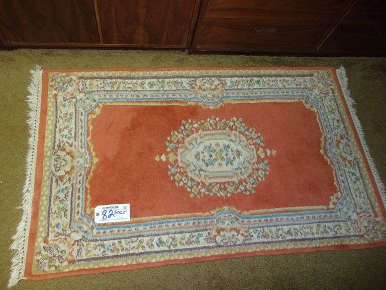 34" x 62" rug - Backes Commercial Auctioneers