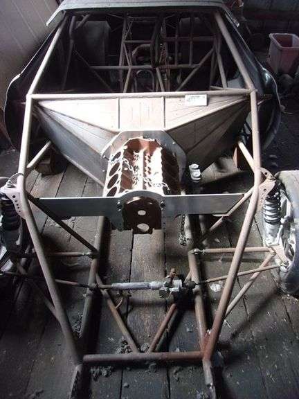 Chrome moly chassis built by former NHRA chassis builder Jim Pearson in ...