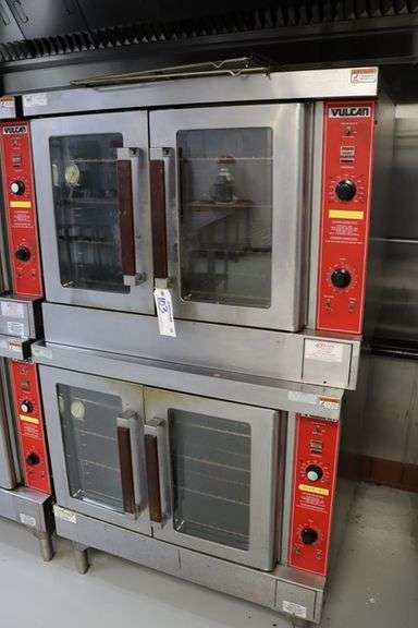 Stack of Vulcan VC4GD-10 gas convection ovens - great units - Backes ...