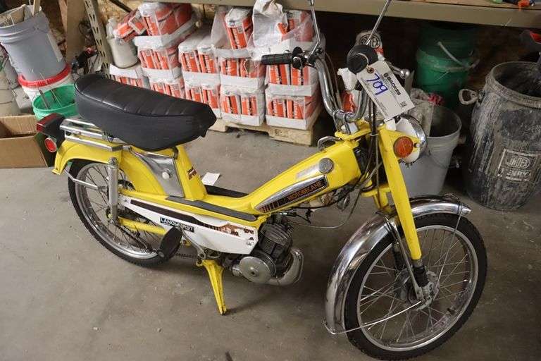 Motobecane 50V Mobylette bike - VIN # 51615443 - 4,213 miles - ran ...