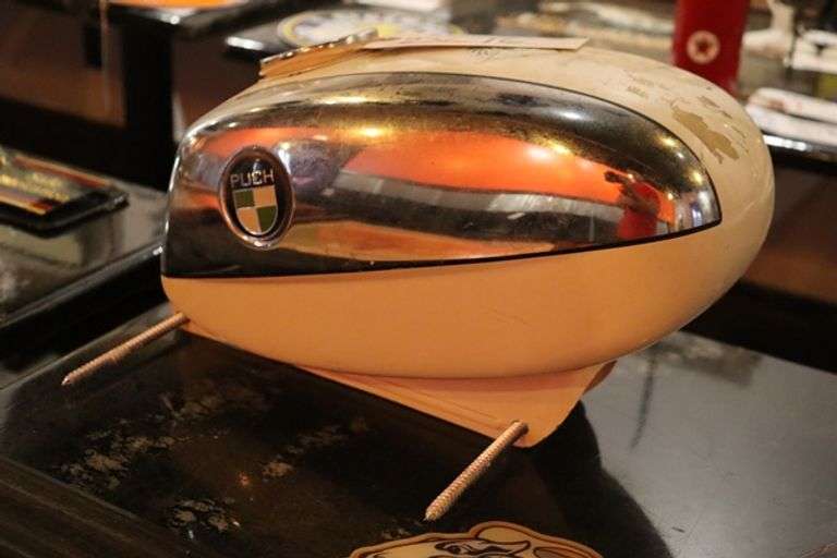 PUCH German gas tank - good shape - Backes Commercial Auctioneers