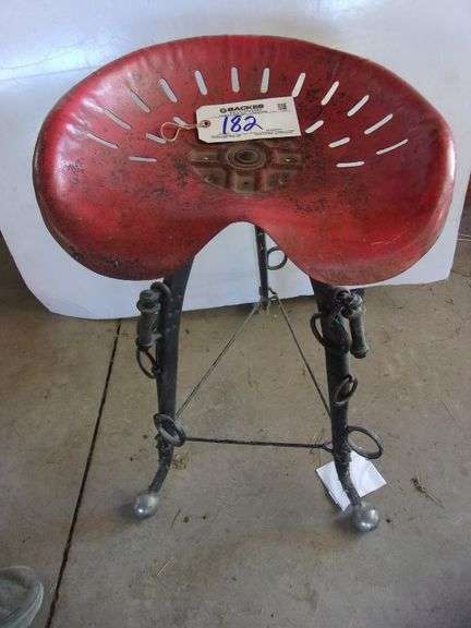 Unique shop stool - Backes Commercial Auctioneers