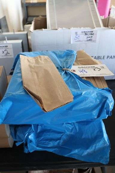 Times 3 - Bales of 1/2 pint brown paper bags - Backes Commercial ...