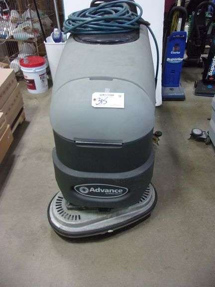 28" Advance fully reconditioned walk behind floor scrubber - Backes ...