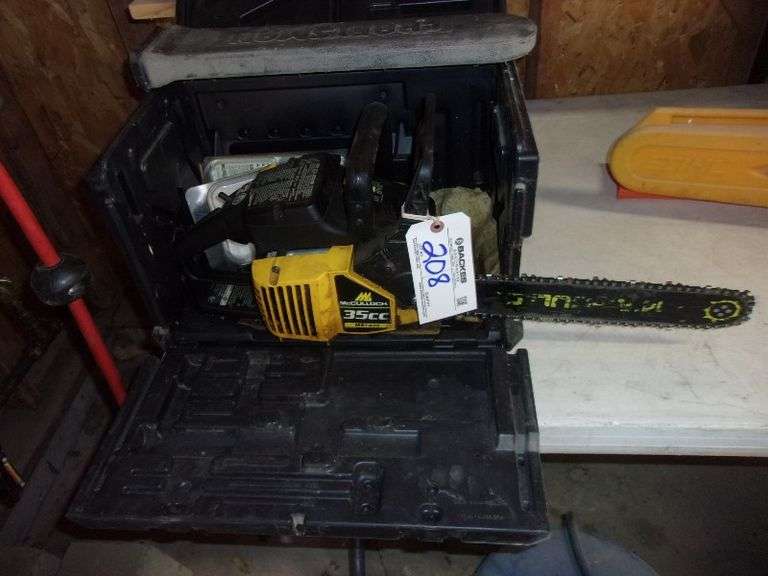 McCulloch 35cc Model MS1435 chainsaw - Backes Commercial Auctioneers