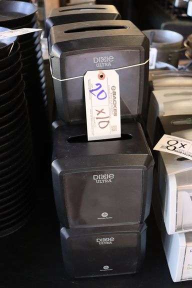 Times 10 - Dixie Ultra napkin dispensers - Backes Commercial Auctioneers