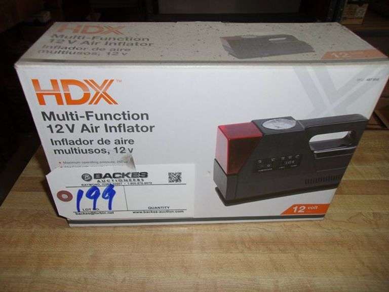 Air inflator - Backes Commercial Auctioneers
