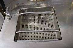30" x 48" stainless right side 1 bin soil table with pre rinse - Backes ...