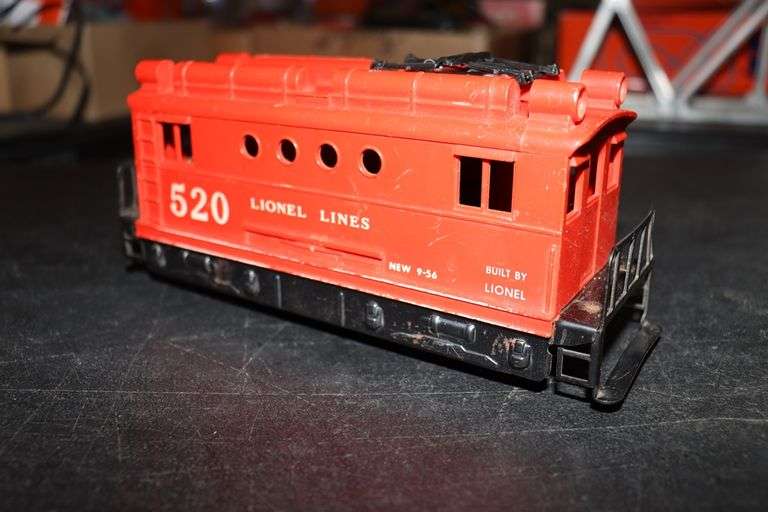 Lionel O27 ga. 520 motorized Box Cab locomotive - Backes Commercial ...