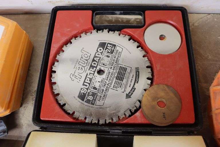 Freud 8" super dado kit - Backes Commercial Auctioneers