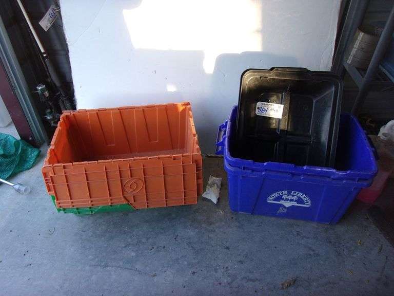 All to go totes - Backes Commercial Auctioneers