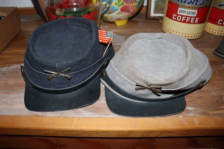 Pair to go - Civil War caps - located upstairs - Backes Commercial ...