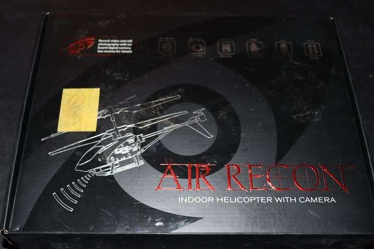 Propel Air Recon indoor helicopter with camera - appears new and ...