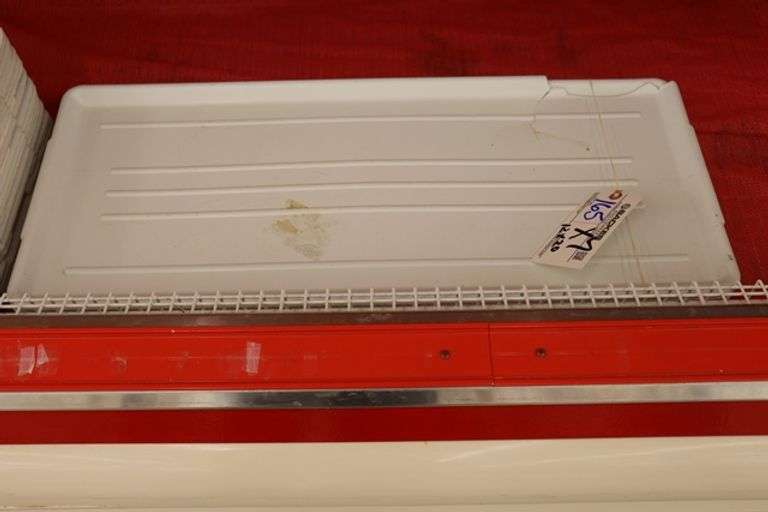 Times 7 - 12" x 30" plastic meat trays - showing cracks, chipped ...
