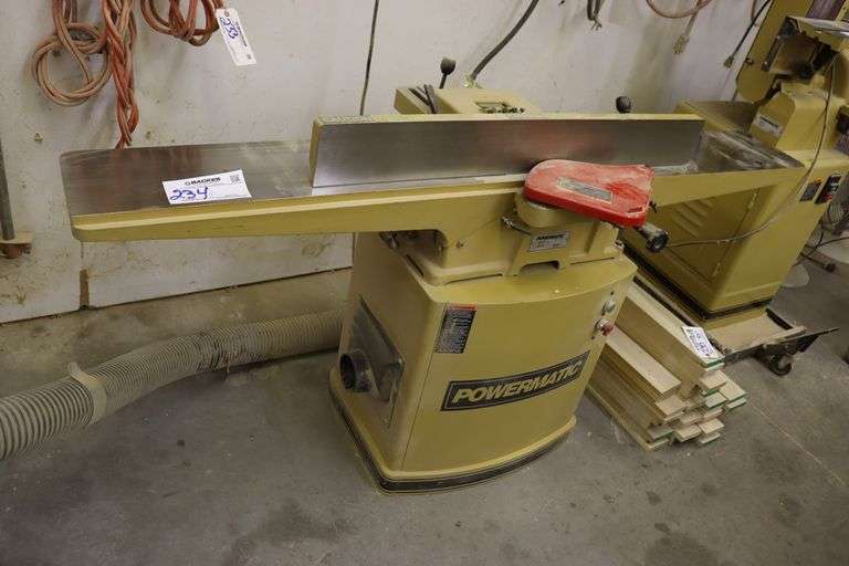 Powermatic 2365021 jointer - 230 volt - 1 phase - 2 HP - Backes ...