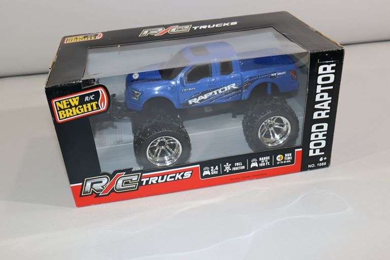 Raptor remote control Monster Truck 12" - Backes Commercial Auctioneers
