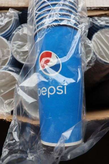 Case of 24 oz. Pepsi cold beverage cups with lids - Backes Commercial ...
