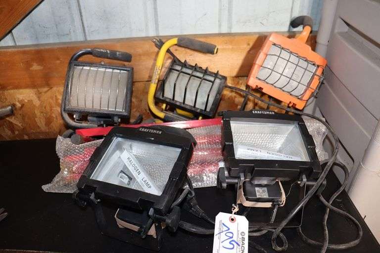All to go - new Craftsman halogen light and others - Backes Commercial ...