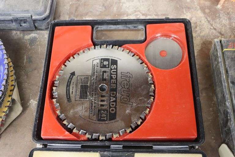 Freud 8" super dado kit - Backes Commercial Auctioneers