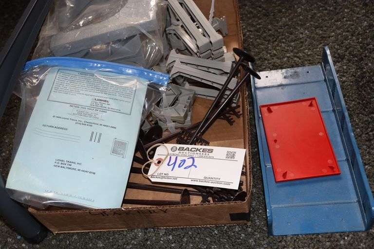 All to go - Trestles & bridge parts - Backes Commercial Auctioneers