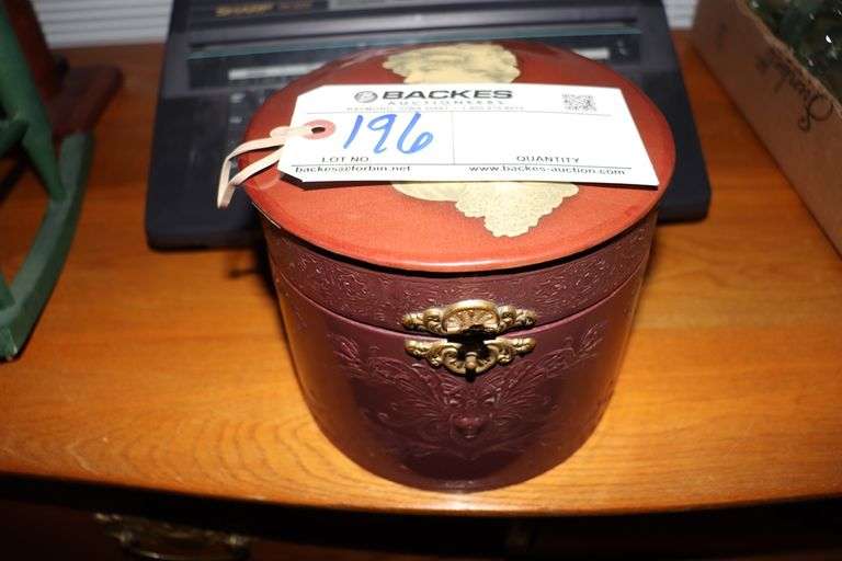 Ornate exterior box ladies nested round boxes - Backes Commercial ...