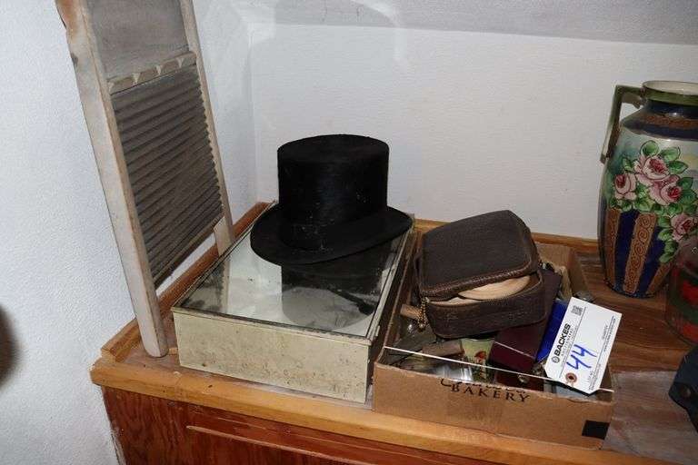 All to go - Washboard, top hat, medicine cabinet & more - located ...