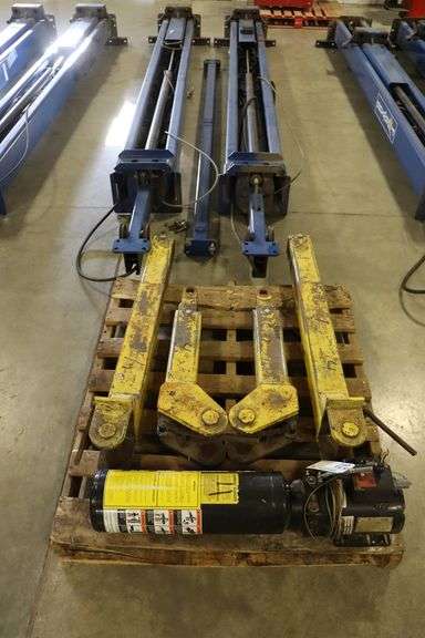 Forward DP09A2 - Asymmetrical 2 post hoist, 14' tall, 2 hp, 1 phase, s ...