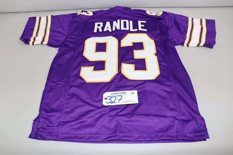 John Randle L Minnesota Vikings custom stitched jersey - Backes ...