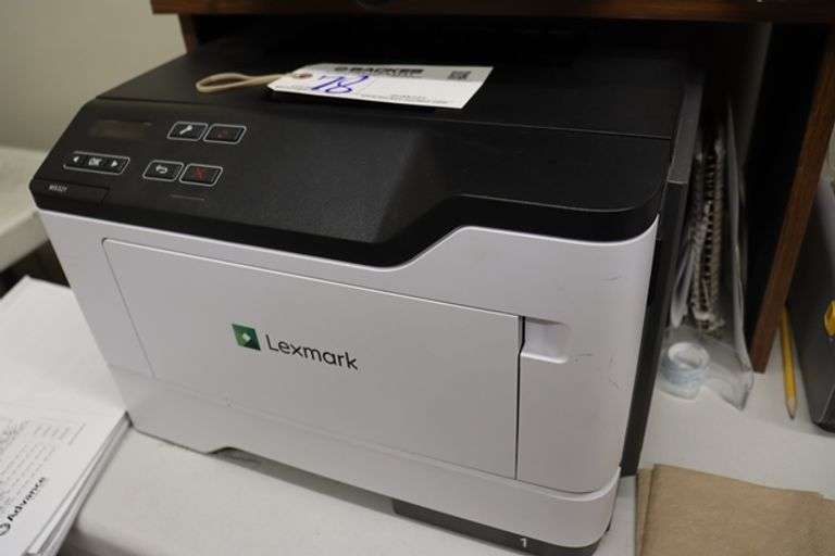 Lexmark MS321 printer - Backes Commercial Auctioneers