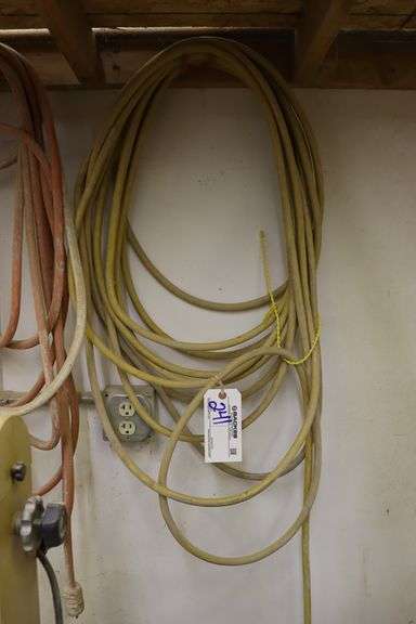 Approx. 25' HD 220 volt electrical cord with 120 volt plug in - Backes ...