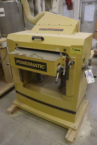 Powermatic 201 power 22" planer - 9" height - 3 phase - S/N ...