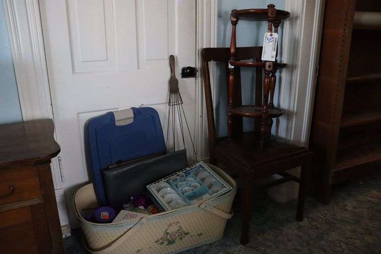 All to go - Chair, multi tier plant stand, toys and more - Backes ...
