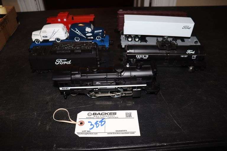 Lionel 7 piece Ford train set with Type 2/4/2 locomotive 8641 - plus ...