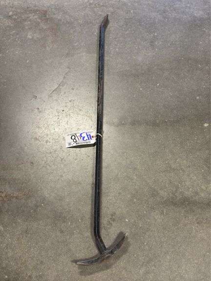 4’ heavy duty pry bar - Backes Commercial Auctioneers