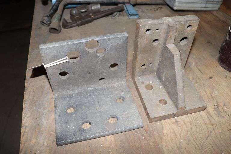 Times 2 - 5" & 6" Squaring blocks - Backes Commercial Auctioneers