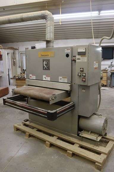 Time Saver 137-1HD/60 belt sander - 36" wide belt - 230/460 volt - 3 ...
