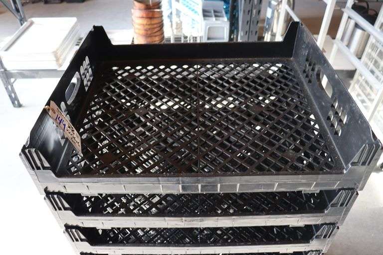 Portable bread rack - Backes Commercial Auctioneers