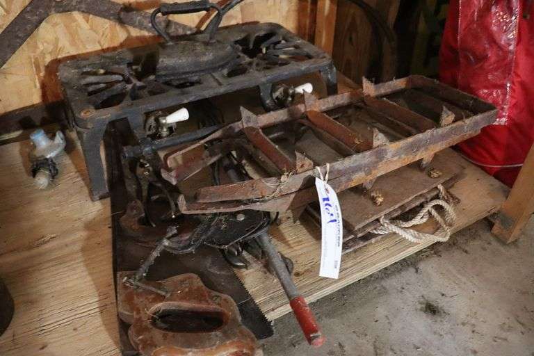 All to go - cast camping stove, iron and metal - Backes Commercial ...