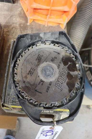 All to go - Dado kits, blades, & more - Backes Commercial Auctioneers