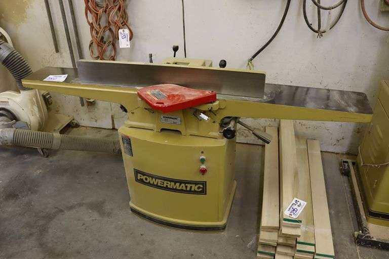 Powermatic 2365021 jointer - 230 volt - 1 phase - 2 HP - Backes ...